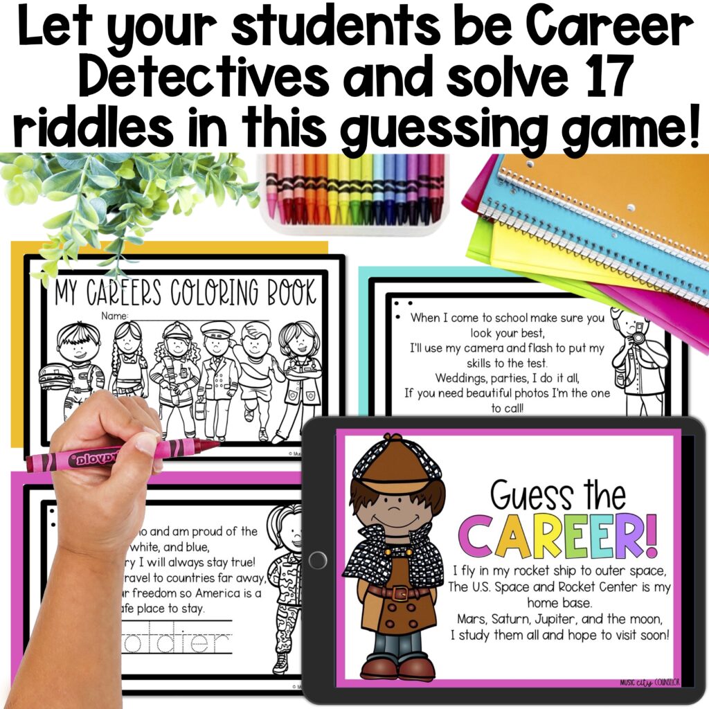 Careers Guessing Game - Music City Counselor