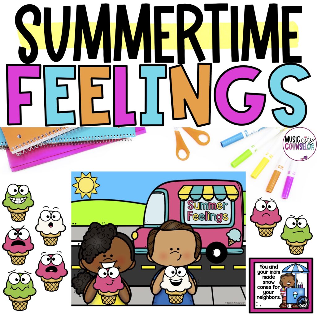 Summer Feelings Game - Music City Counselor