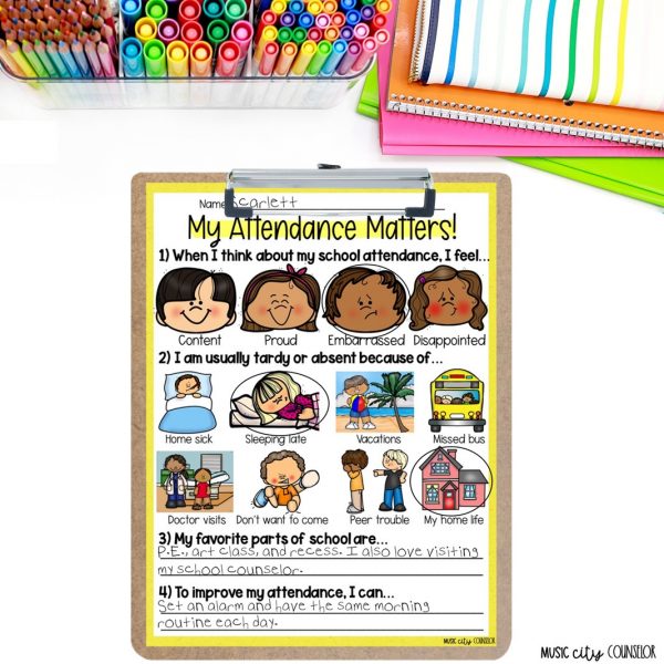 Attendance Interventions for Elementary Students - Music City Counselor