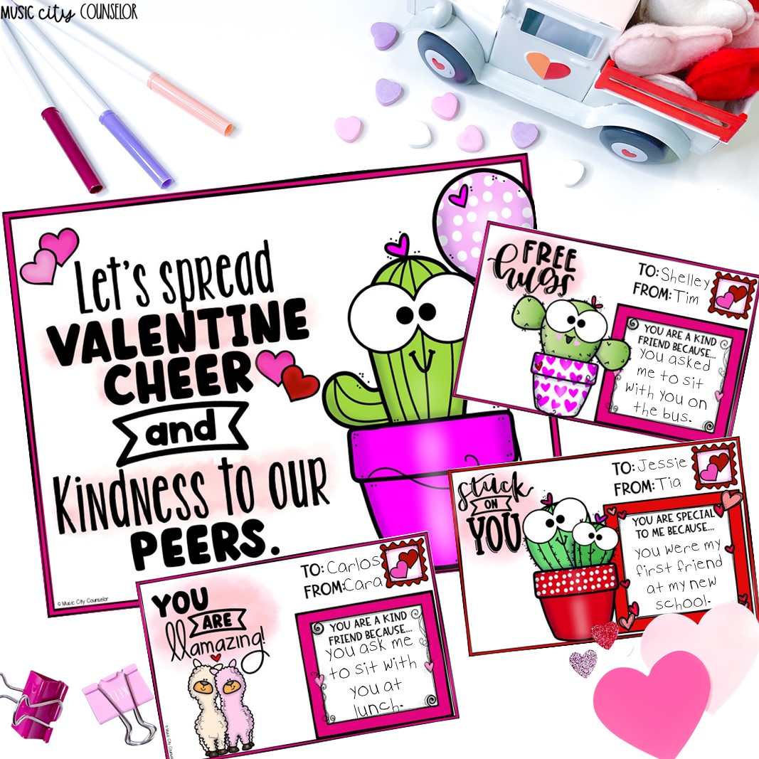 Valentine's Day Counseling & SEL Ideas - Music City Counselor