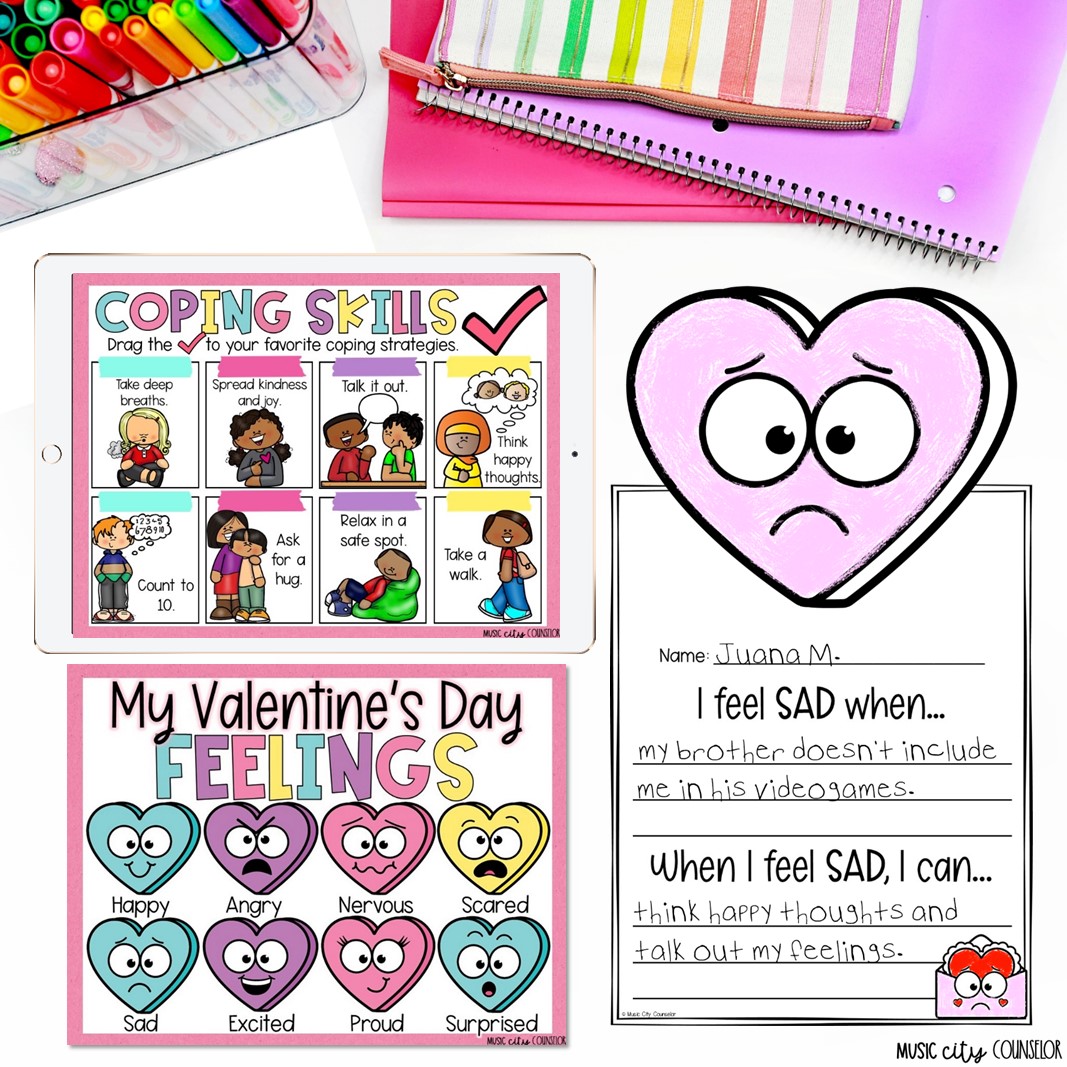 Valentine's Day Counseling & SEL Ideas - Music City Counselor