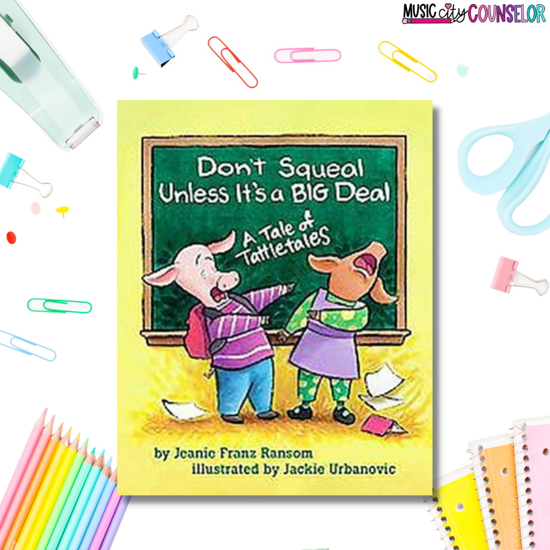 How to Teach Students the Difference Between Tattling vs Reporting at ...