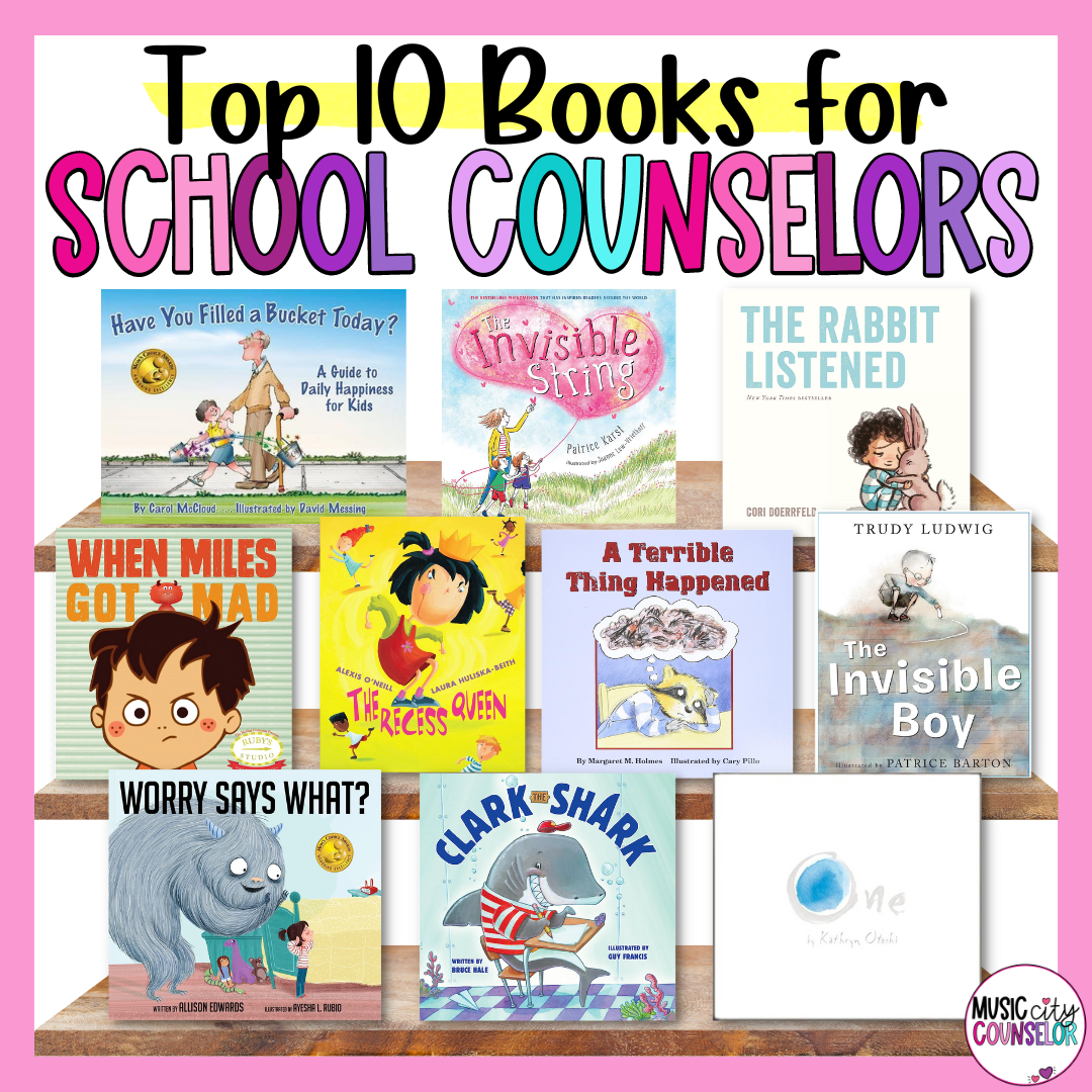 My Top 10 Favorite Stories for School Counseling - Music City Counselor