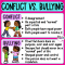 How to Teach Students the Difference Between Bullying and Conflict ...