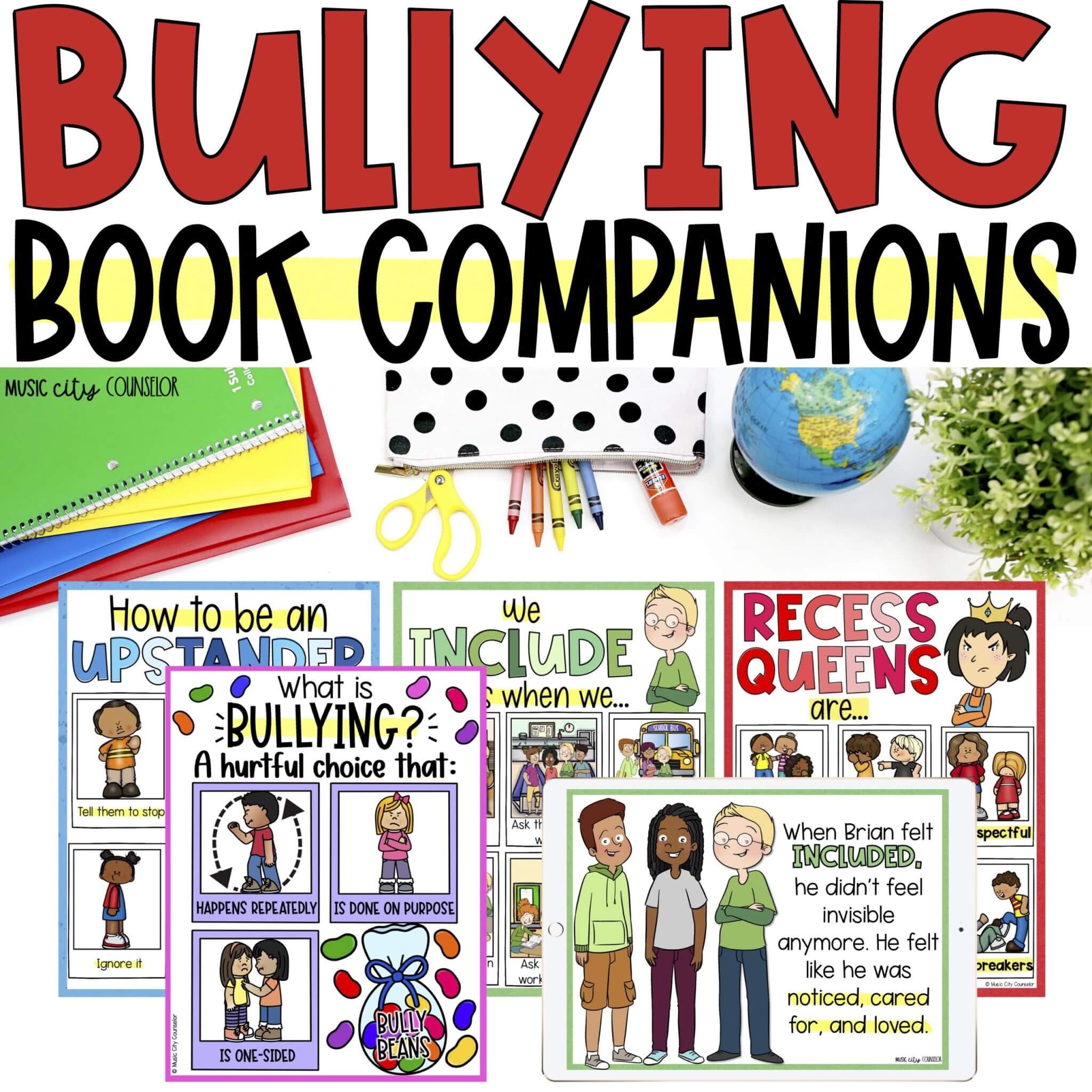 "Personal Space Camp" by Julia Cook Companion Lesson - Music City Counselor