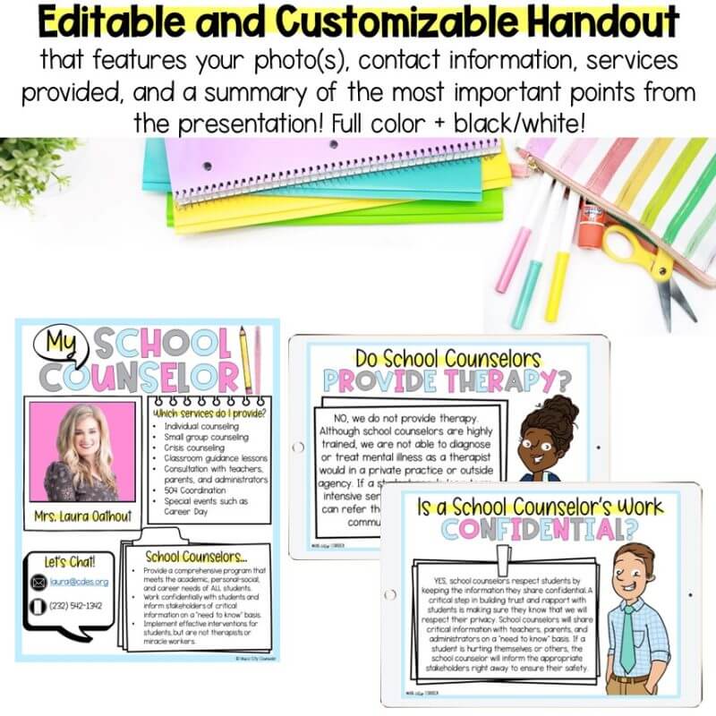 Meet the School Counselor Presentation - Music City Counselor