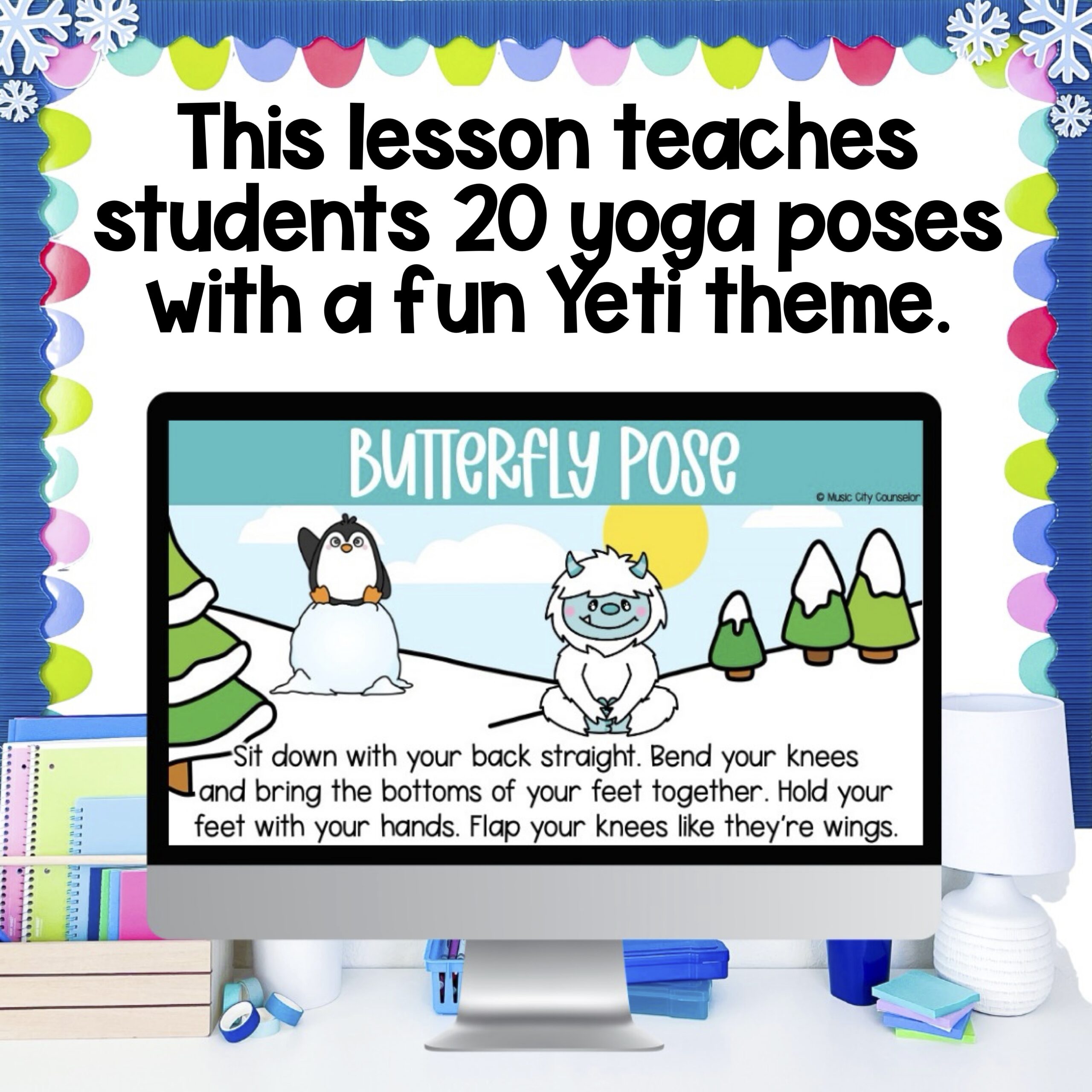 Yeti Yoga Lesson - Music City Counselor