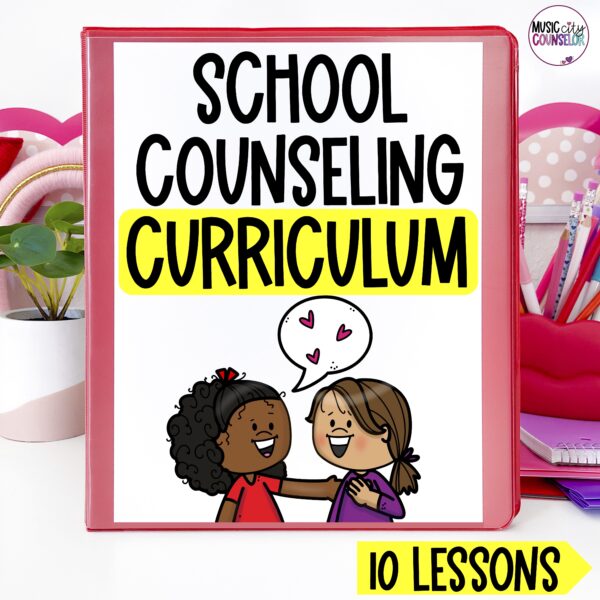 School Counseling SEL Curriculum Bundle #6 - Music City Counselor