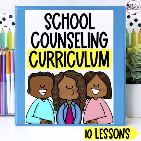 School Counseling SEL Curriculum Bundle #7 - Music City Counselor