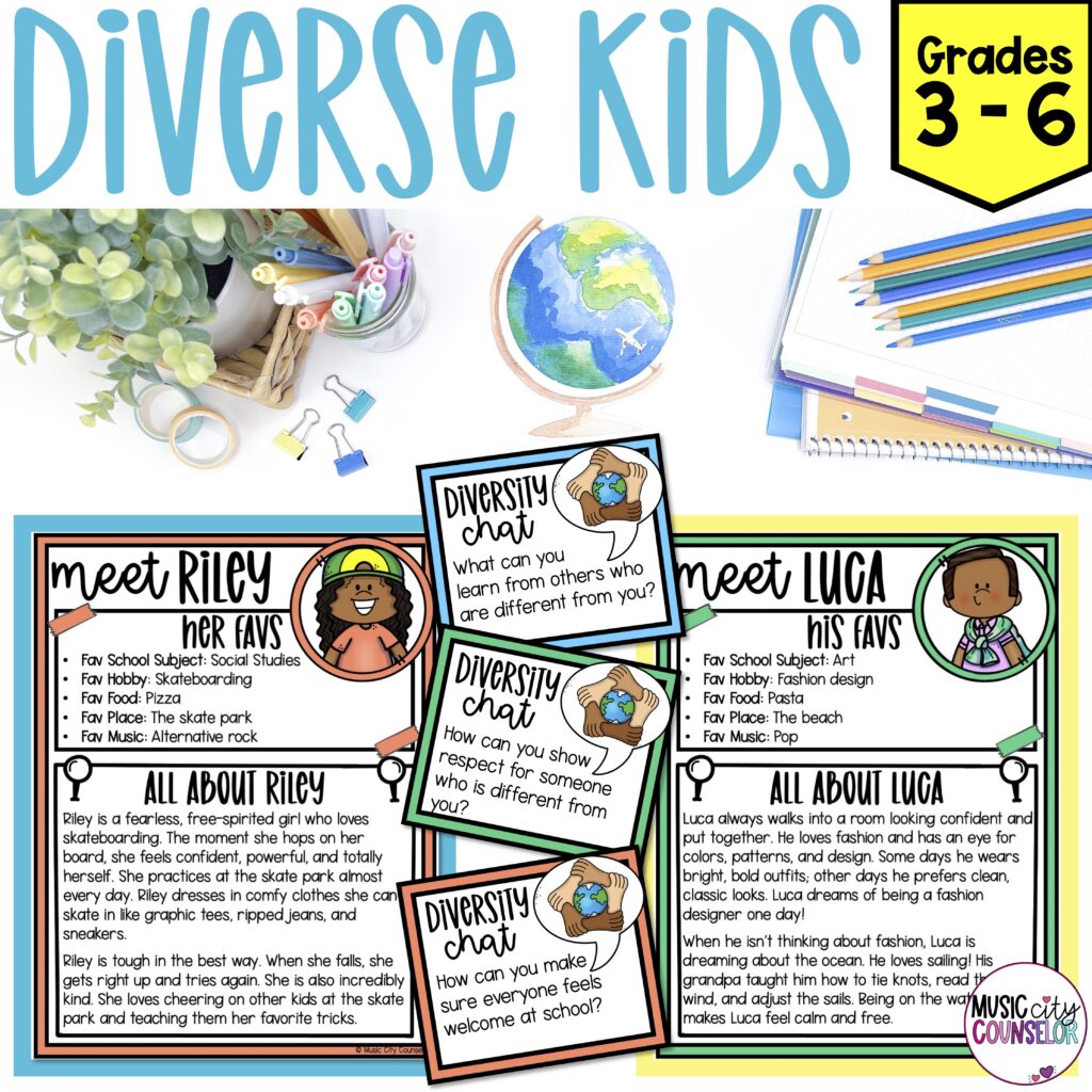 Diversity & Acceptance Lesson - Music City Counselor