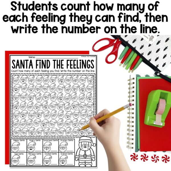 Find the Feelings Activities GROWING BUNDLE - Music City Counselor